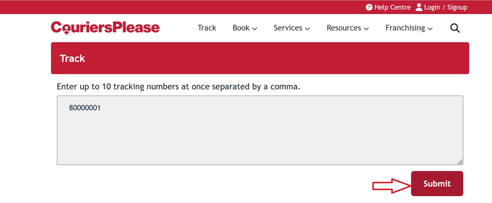 Couriers Please Parcel Tracking Online Australia : couriersplease.com ...